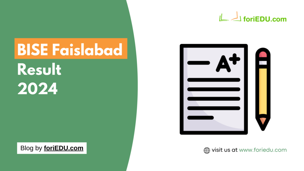 BISE Faisalabad Board Result 2025 – Class 9 to 12 Details