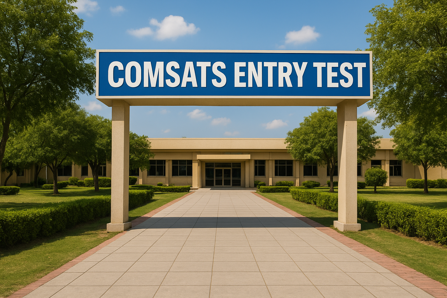 COMSATS Entry Test 2025-2026 (NAT/GAT)