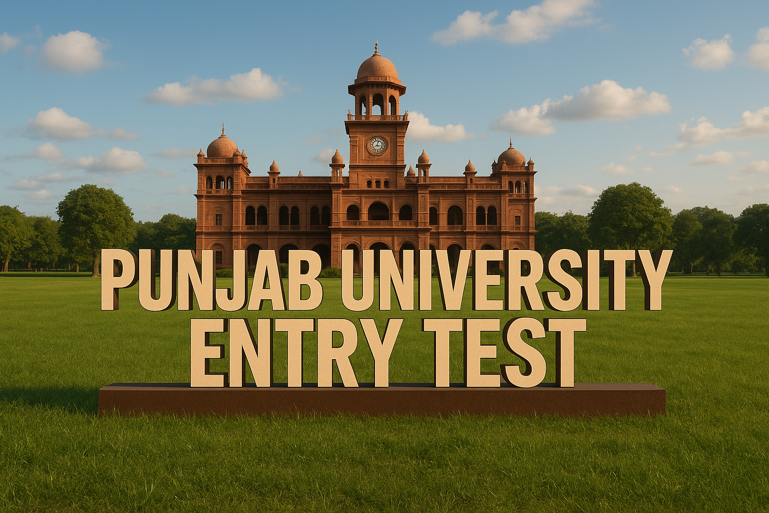 PU Entry Test 2025-2026: Admission Guidelines